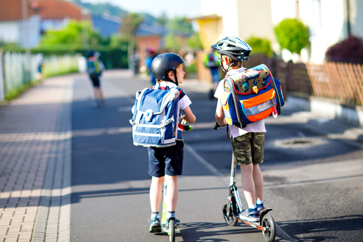 RoSPA- Walking, wheeling and cycling to school information