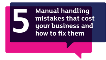 RoSPA- Manual handling infographic